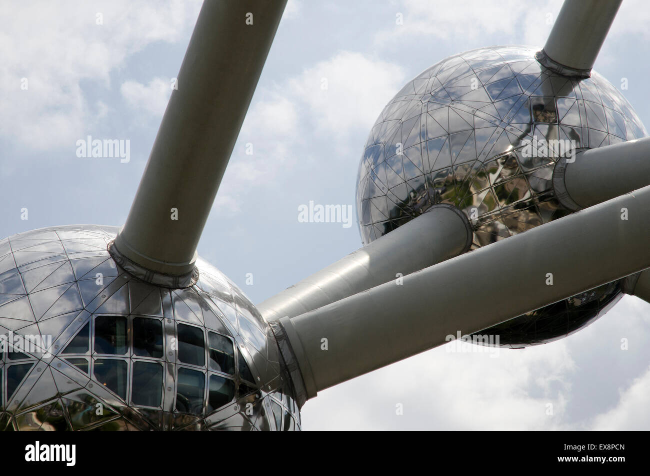 atomium museum heysel brussels belgium Stock Photo - Alamy