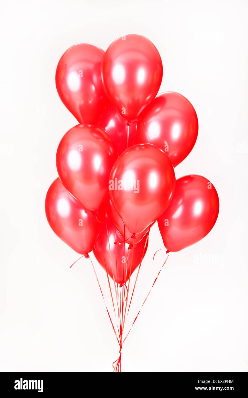 balloon objects background balloons colour isolated studio group close ...