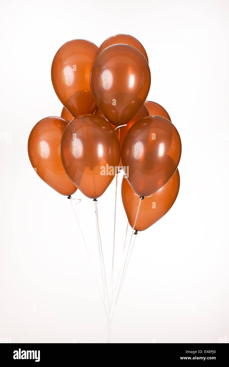 balloon objects background balloons colour isolated studio group close ...