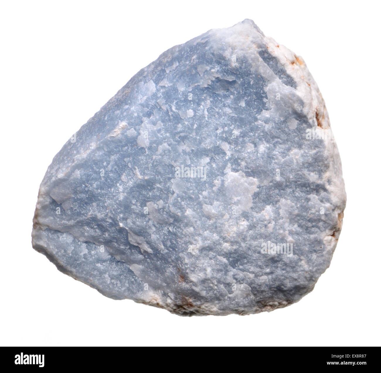 Angelite (blue form of Anhydrite - calcium sulphate Stock Photo - Alamy
