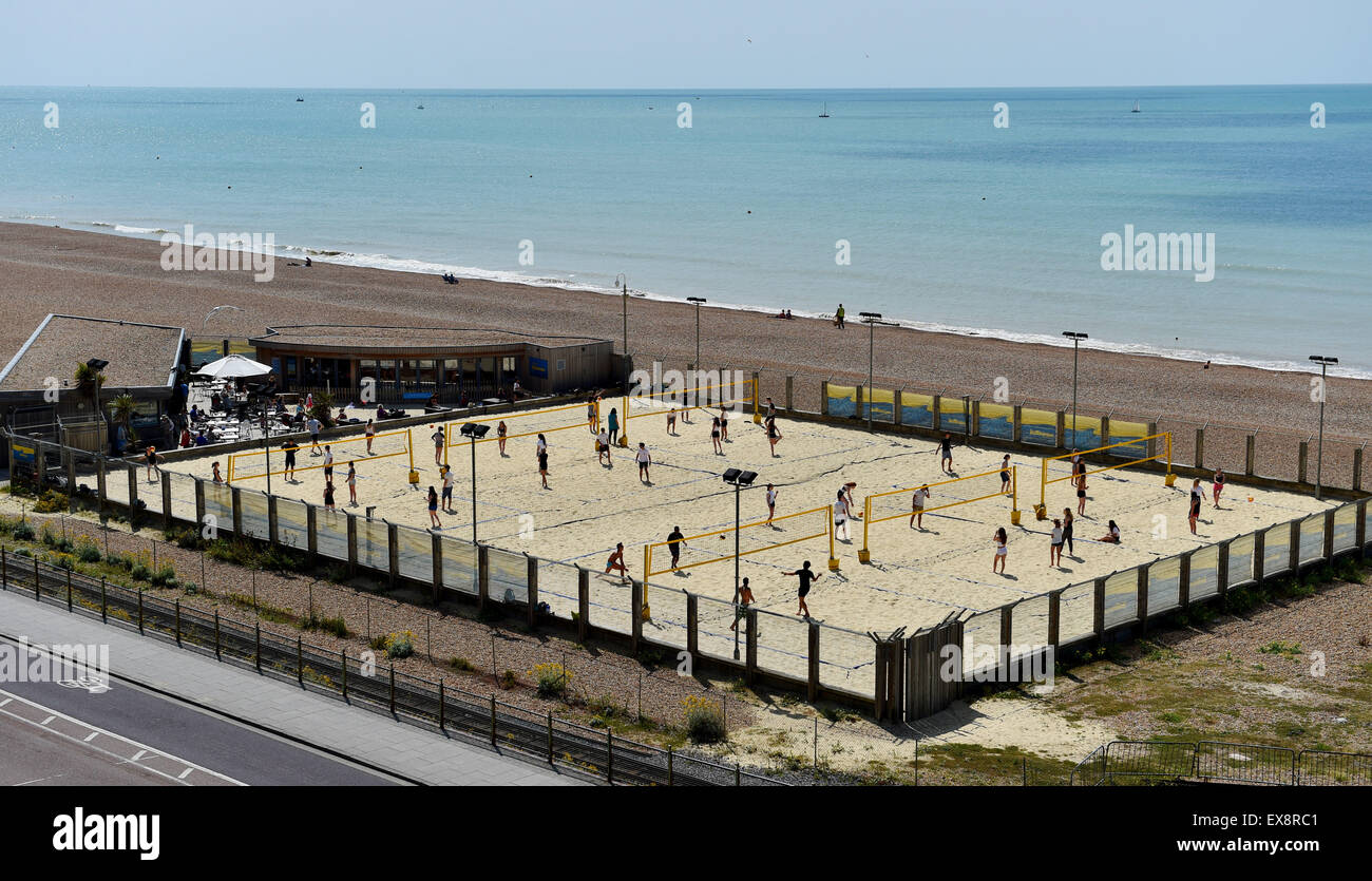 Yellowave beach volleyball courts hi-res stock photography and images ...