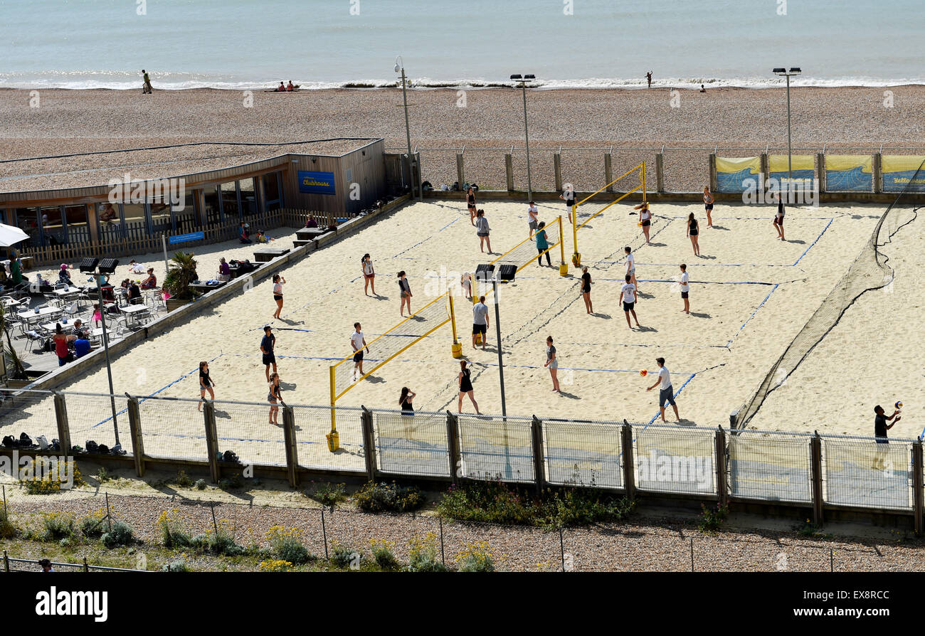 Yellowave beach volleyball courts hi-res stock photography and images ...