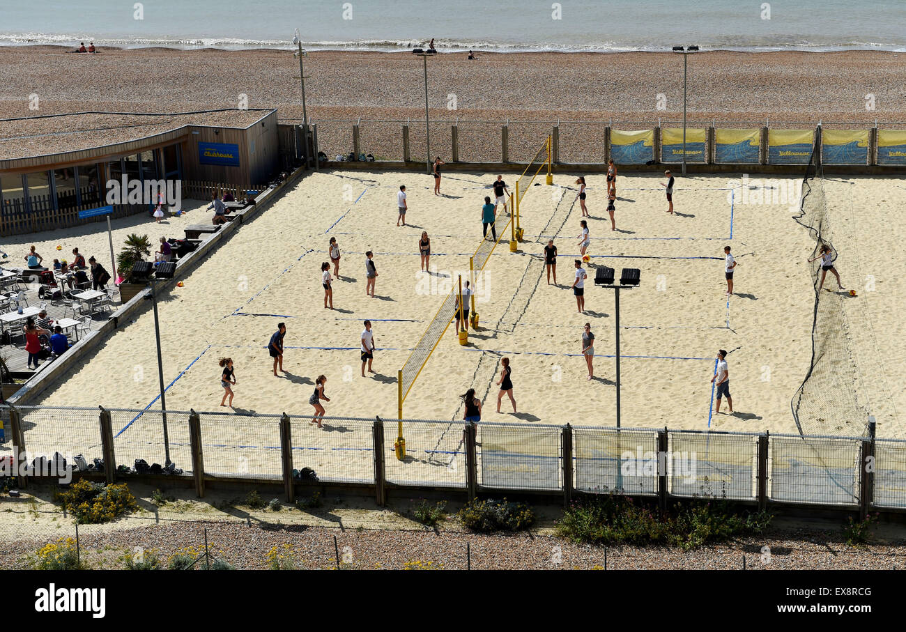 Yellowave beach volleyball courts hi-res stock photography and images ...