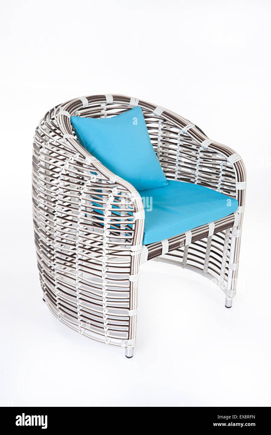 wicker wattled furniture camping camp rest chair armchair domestic ...