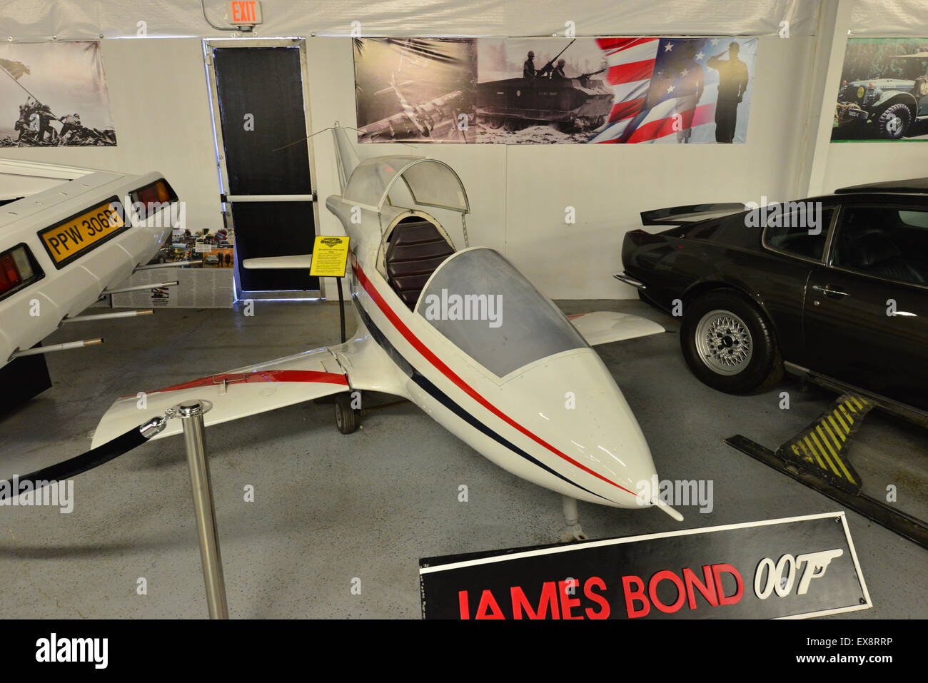 James Bond film prop Stock Photo - Alamy