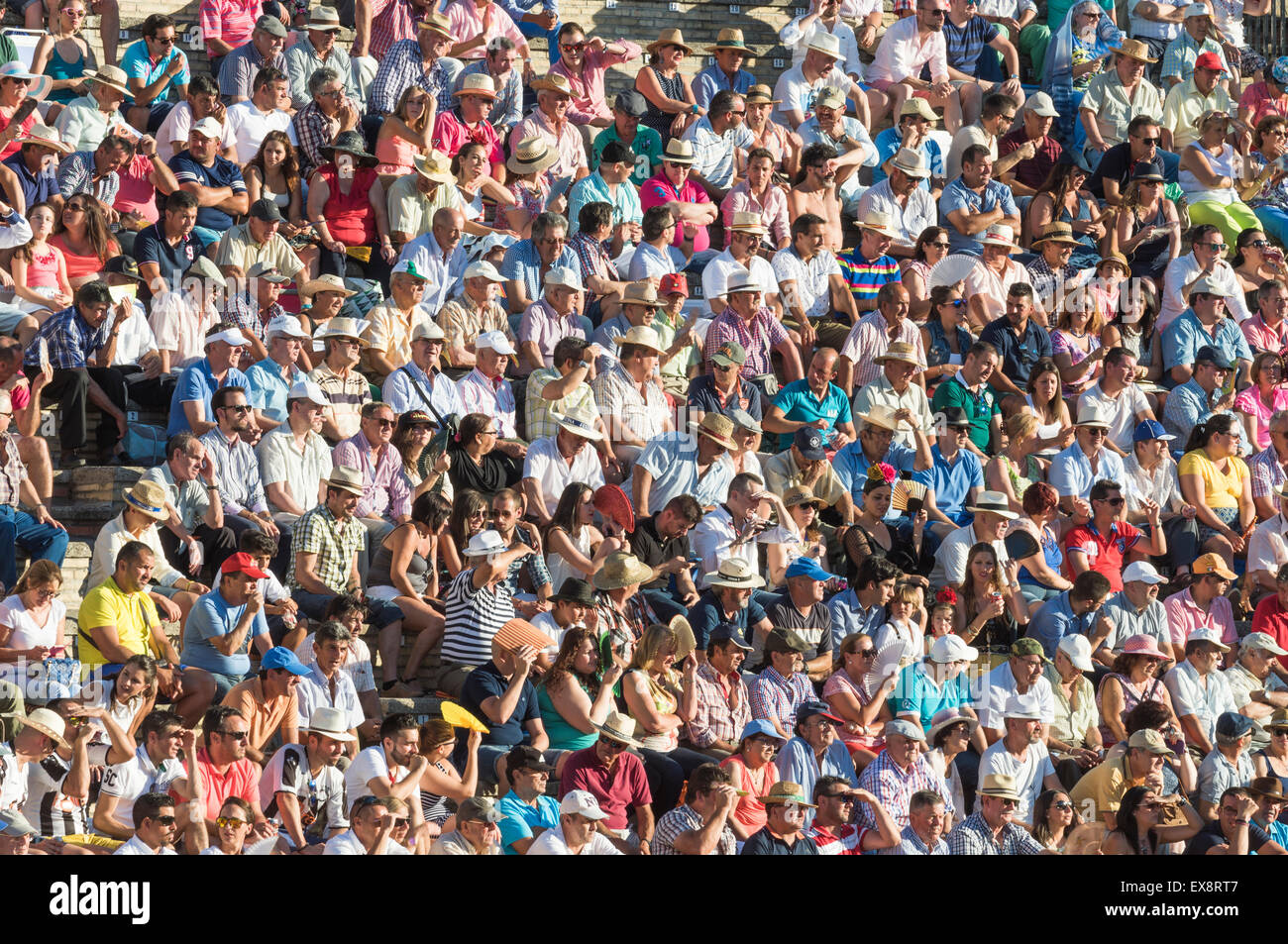 Large crowd of people sitting hi-res stock photography and images - Alamy