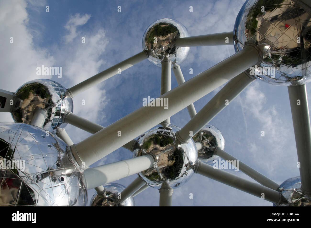 atomium museum heysel brussels belgium Stock Photo - Alamy