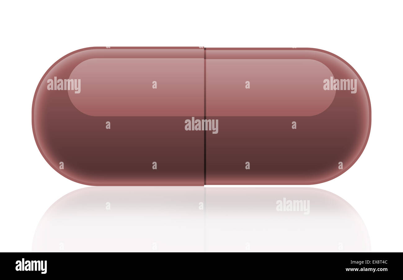 Red tablet pill hi-res stock photography and images - Alamy