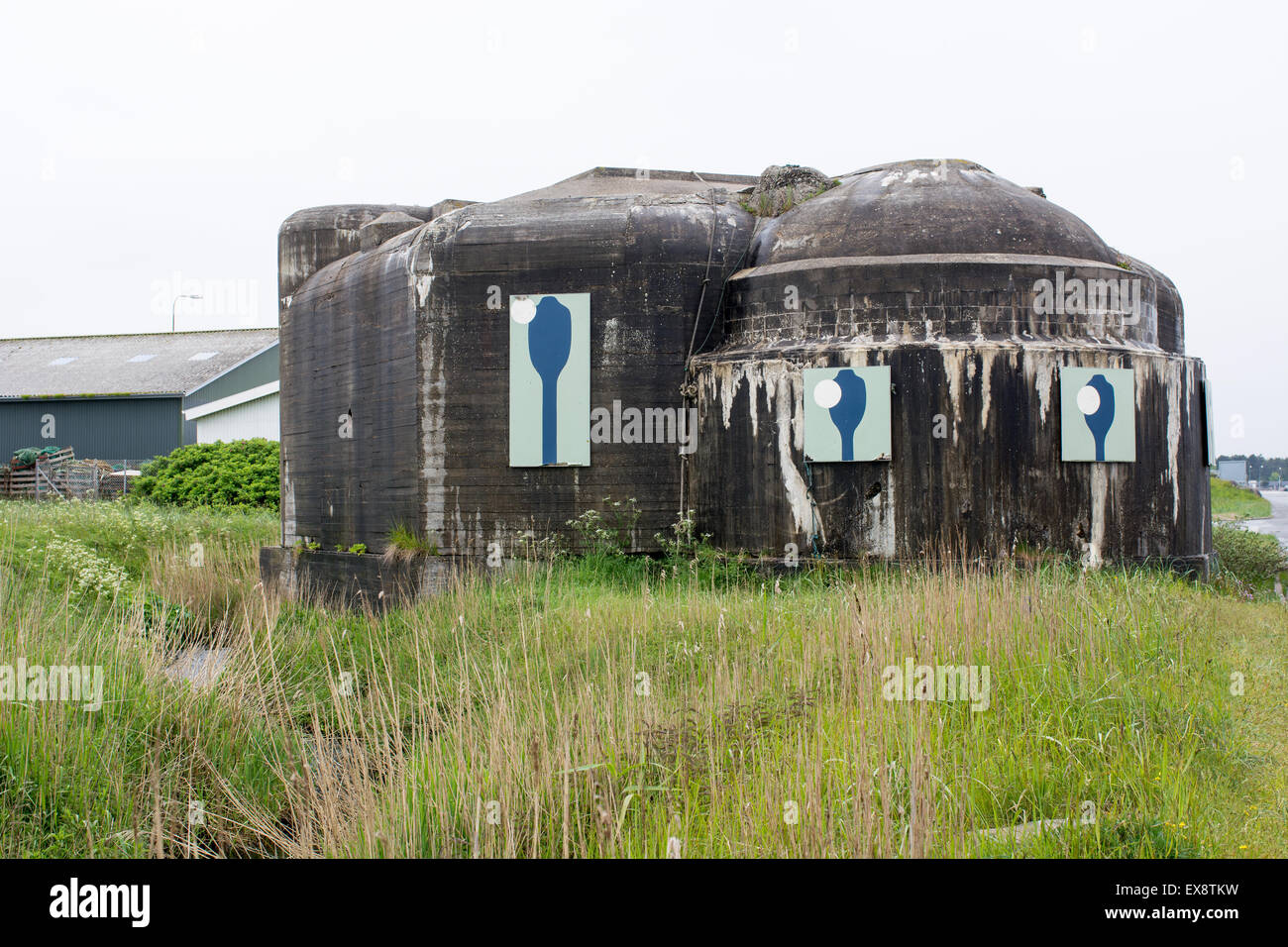 German wwii bunkers hi-res stock photography and images - Alamy