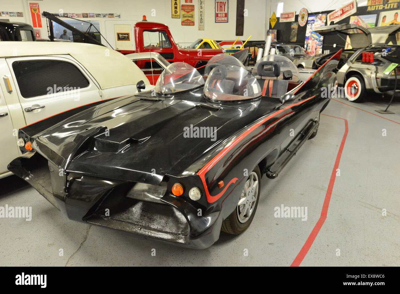 Batmobile museum hi-res stock photography and images - Alamy
