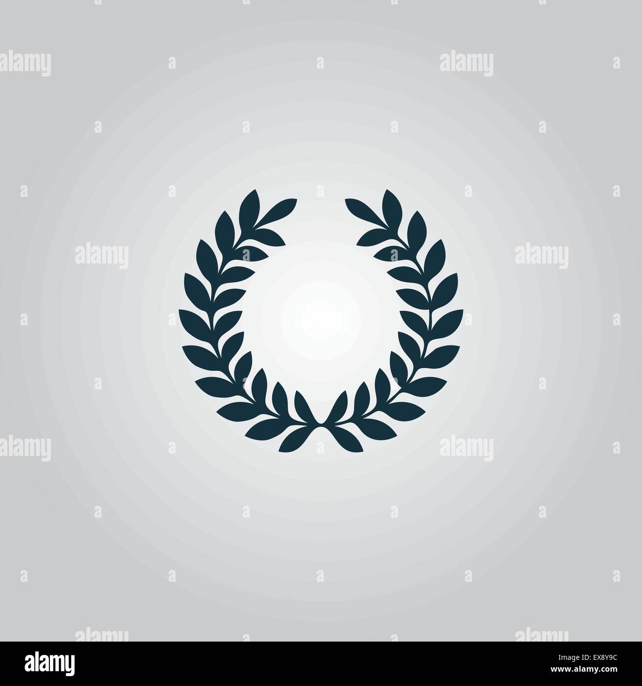 wreath icon Stock Vector Image & Art - Alamy