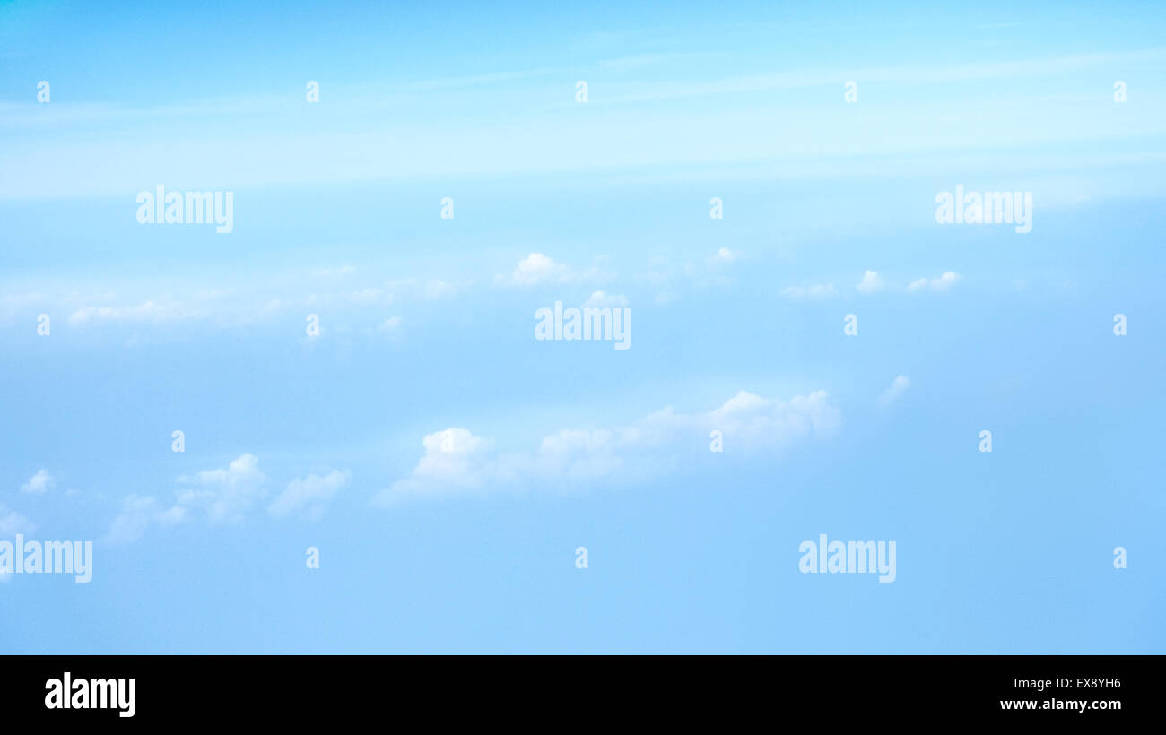 Cloud skyline blue background view hi-res stock photography and images ...