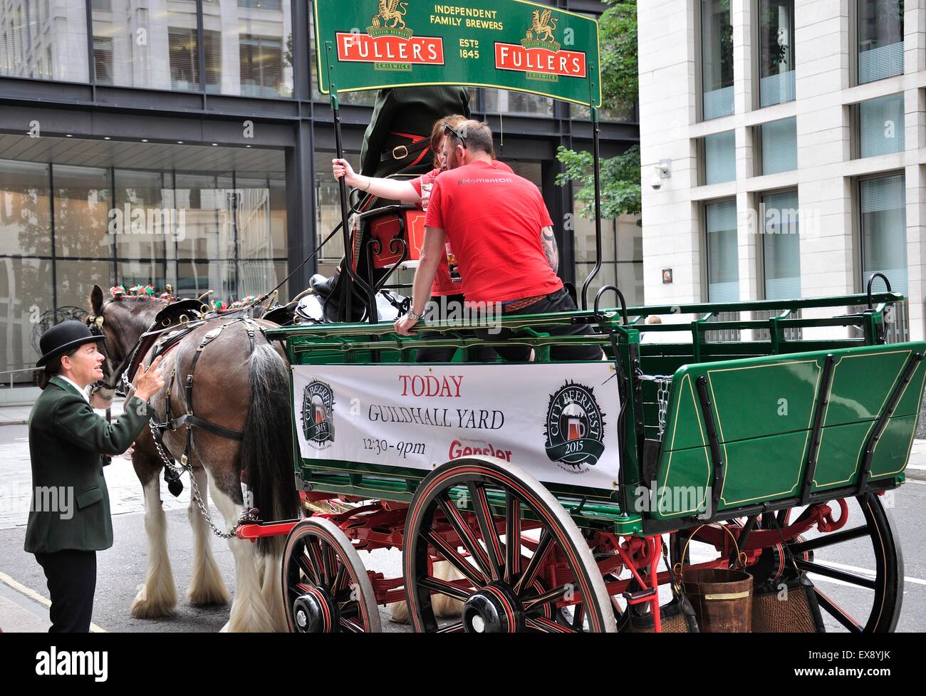 Beer festival england woman hi-res stock photography and images - Alamy