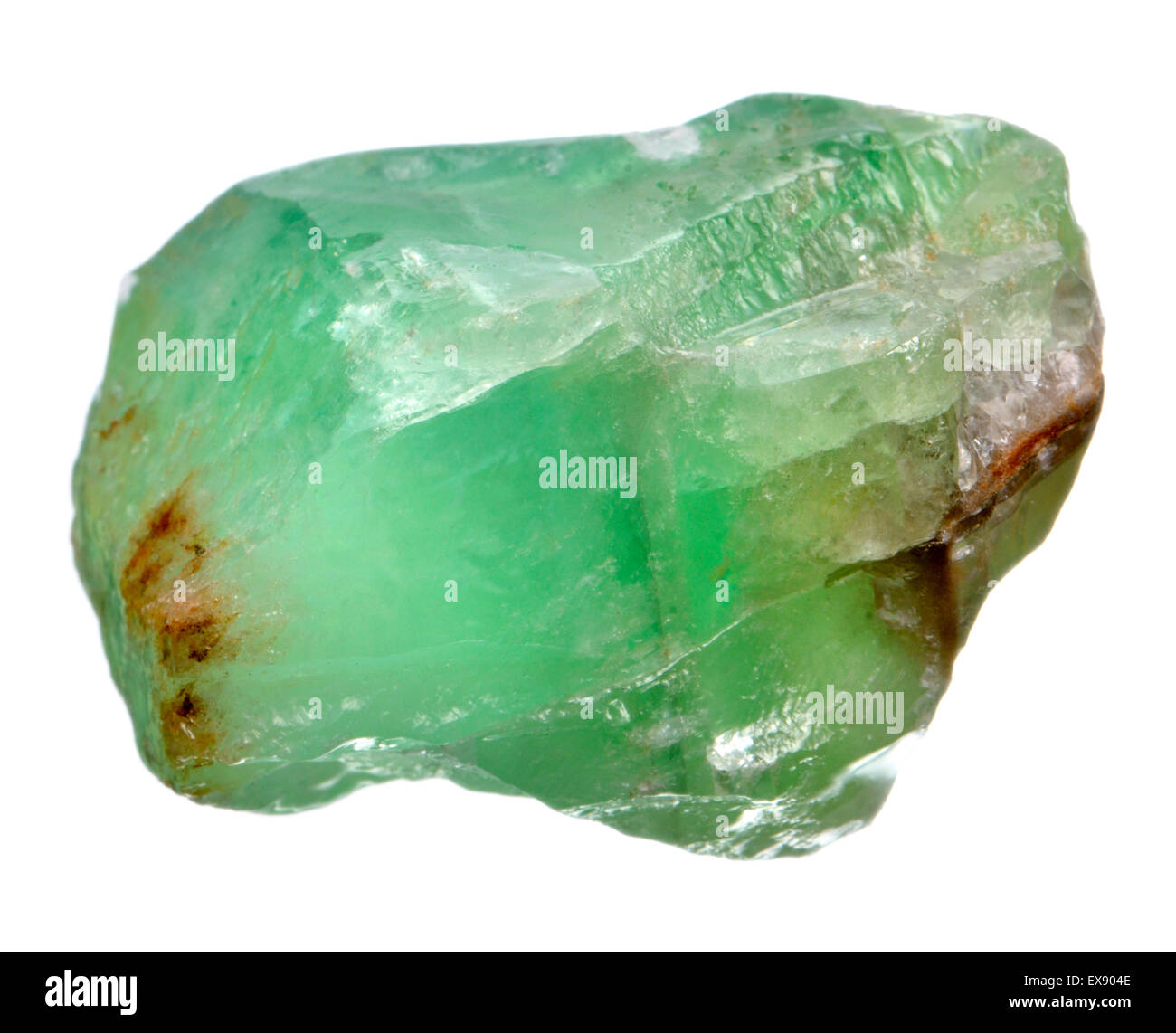 Green Calcite (from Mexico Stock Photo - Alamy