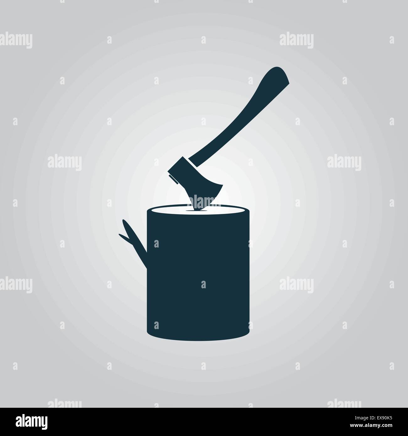 Deck stump lumber timber Stock Vector Images - Alamy