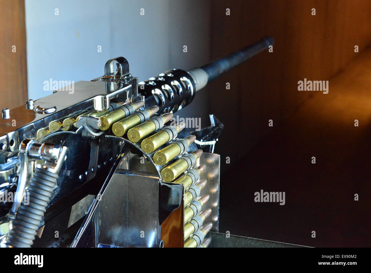 The M2 Machine Gun or Browning .50 Caliber Machine Gun Stock Photo - Alamy