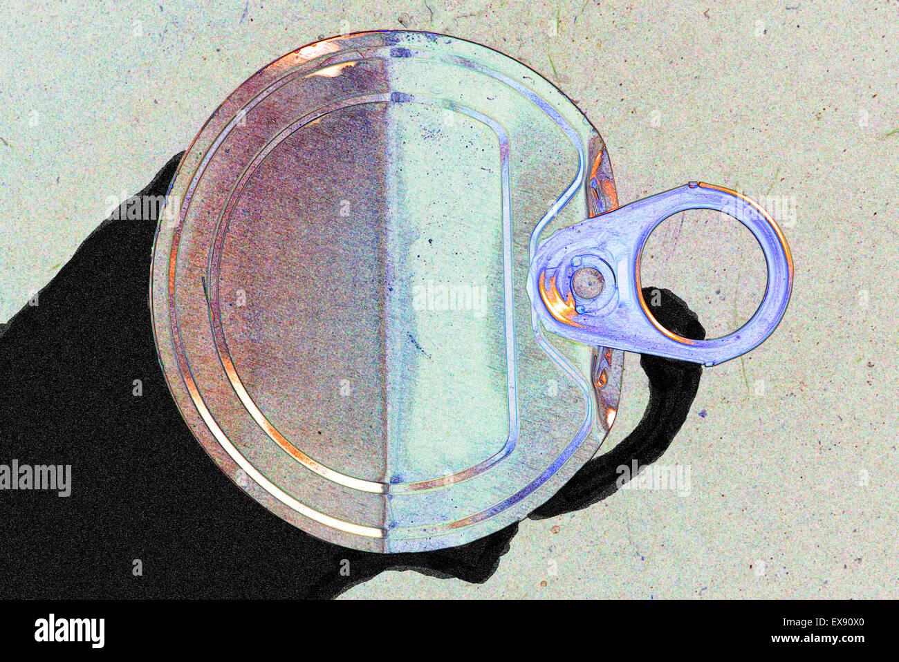 food can ring pull Stock Photo - Alamy