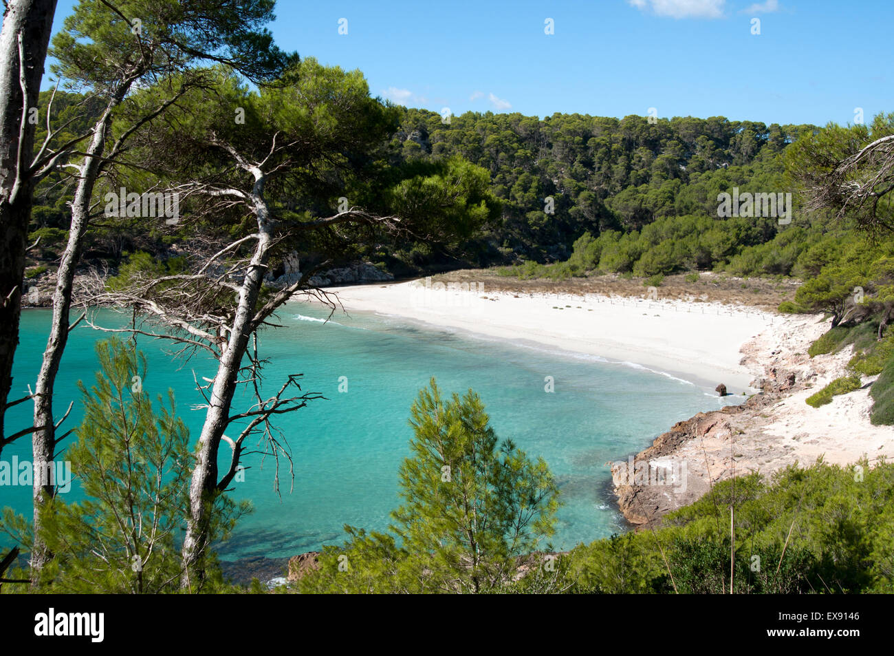 Secluded menorca beaches hi-res stock photography and images - Alamy