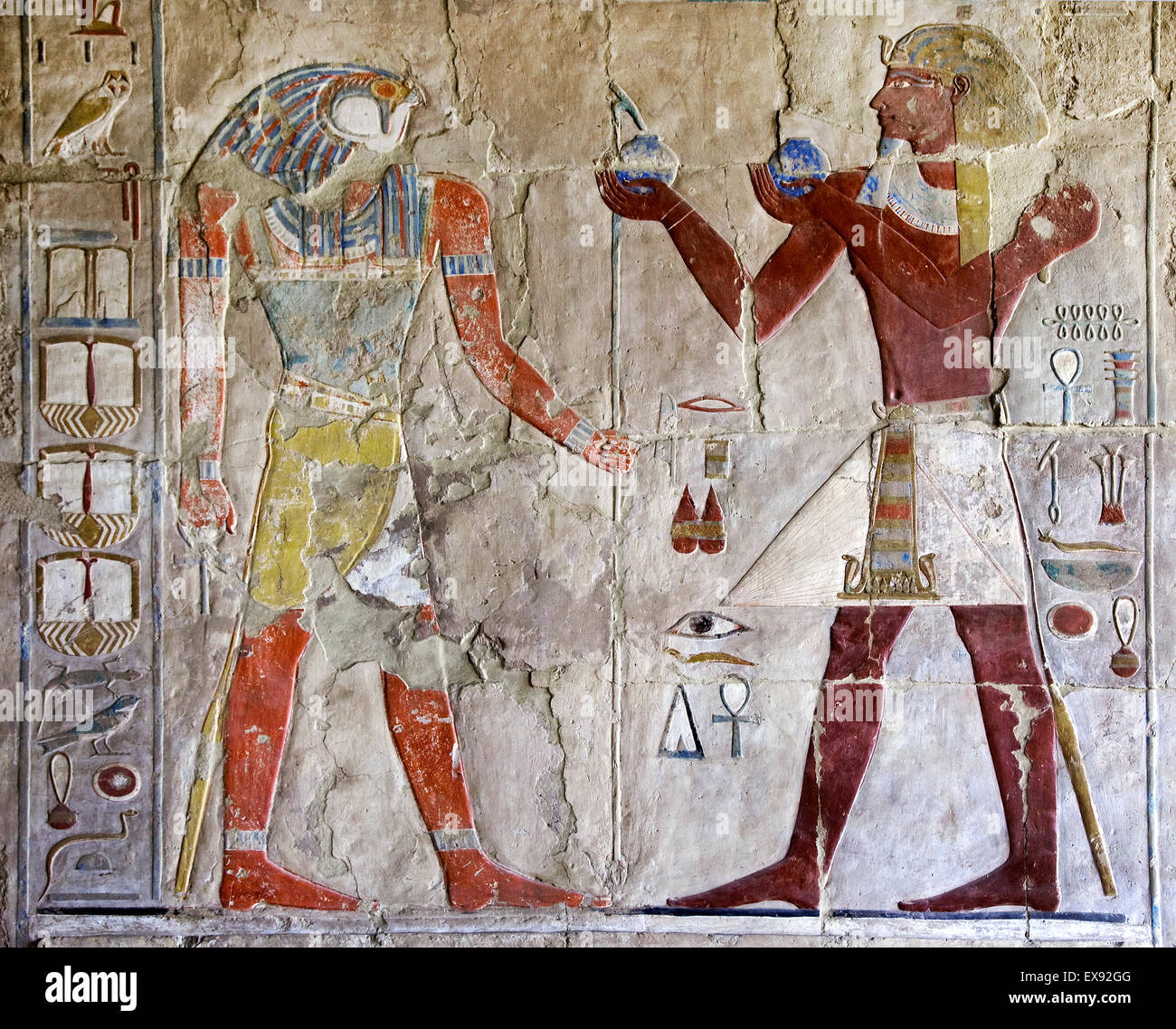 Deir el Bahari, Luxor,Egypt: temple of the queen Hatshepsut (New ...