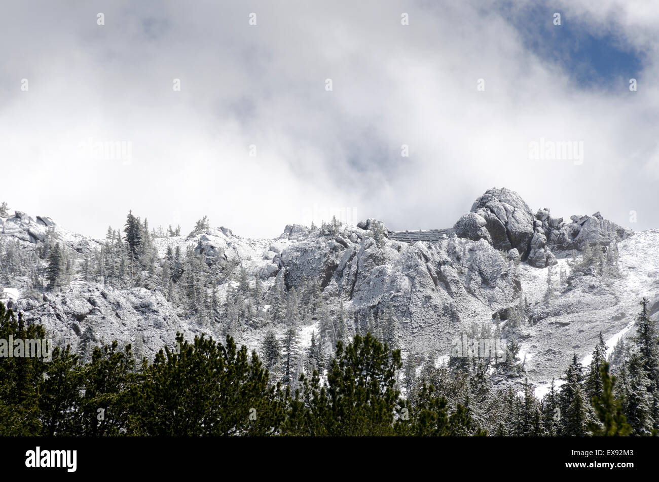 icy mountains in Yellowstone National Park Stock Photo - Alamy