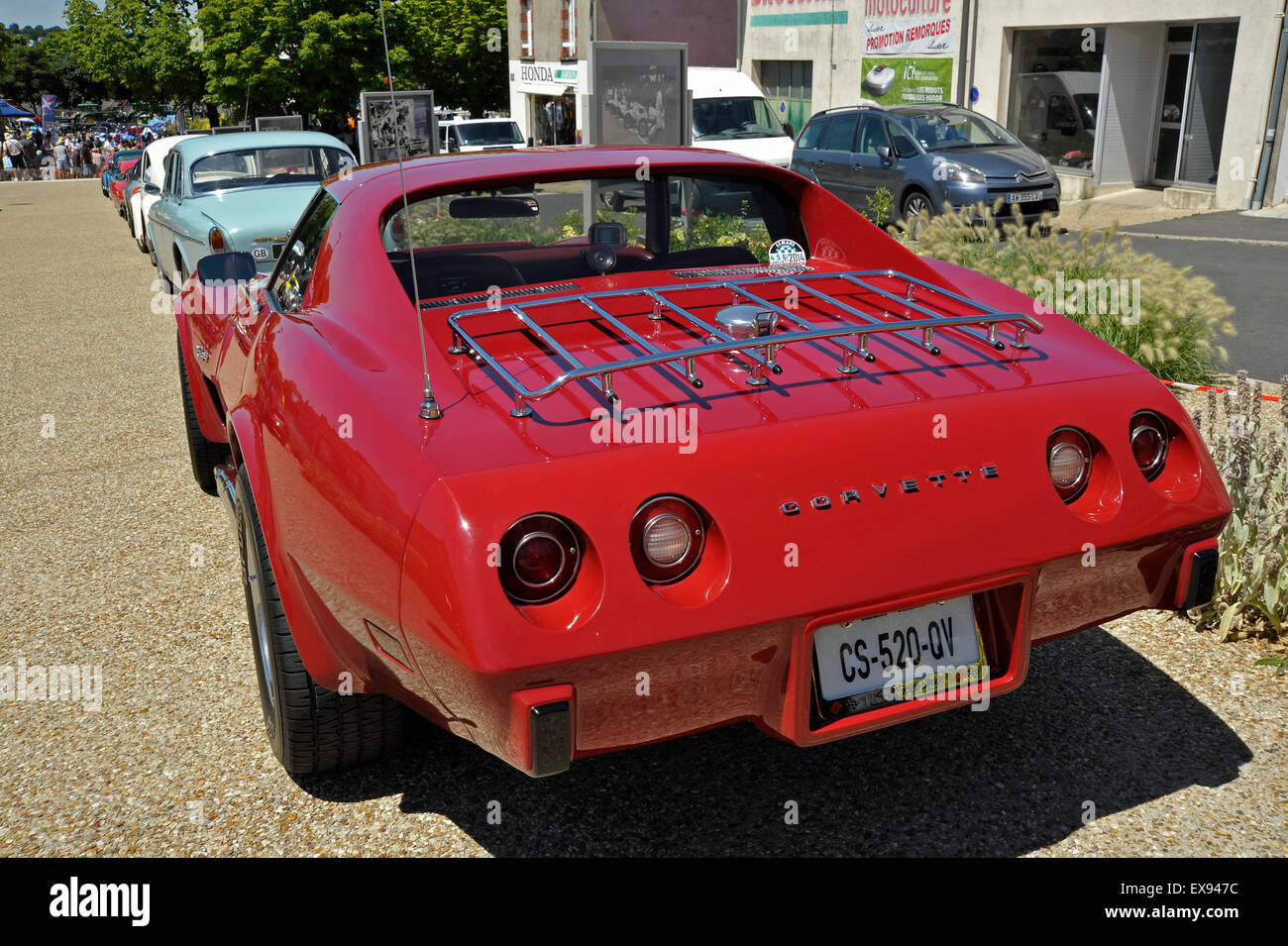 American classic car Corvette Stingray Stock Photo - Alamy