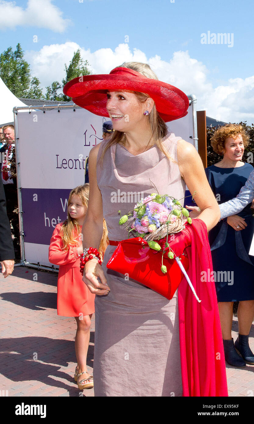 Zevenhuizen, The Netherlands. 09th July, 2015. Queen Maxima of the ...