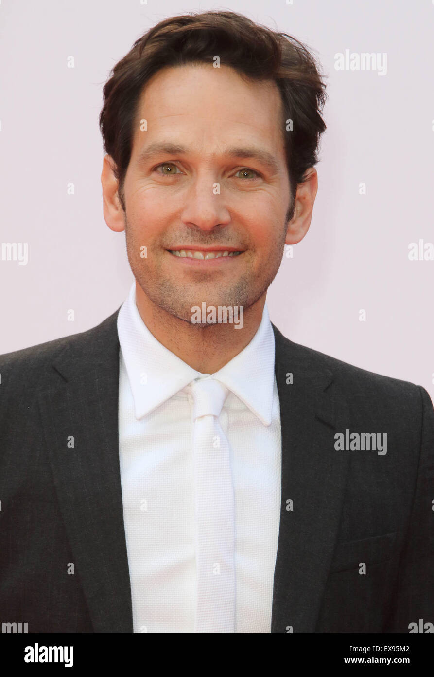London, UK. Paul Rudd at European Premiere of Marvel's 'Ant-Man' at the ...