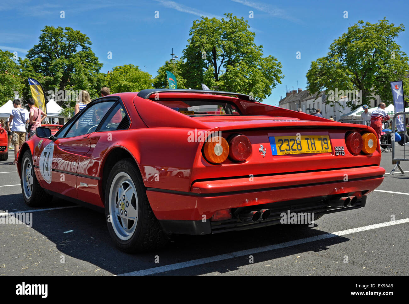 Ferrari brake lights hi-res stock photography and images - Alamy