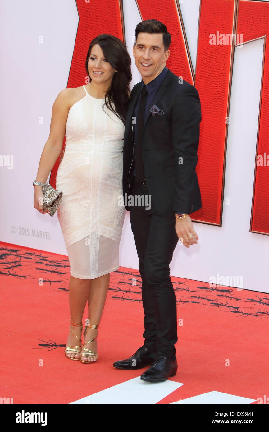 London, UK. Lindsay Cole and Russell Kane at European Premiere of ...