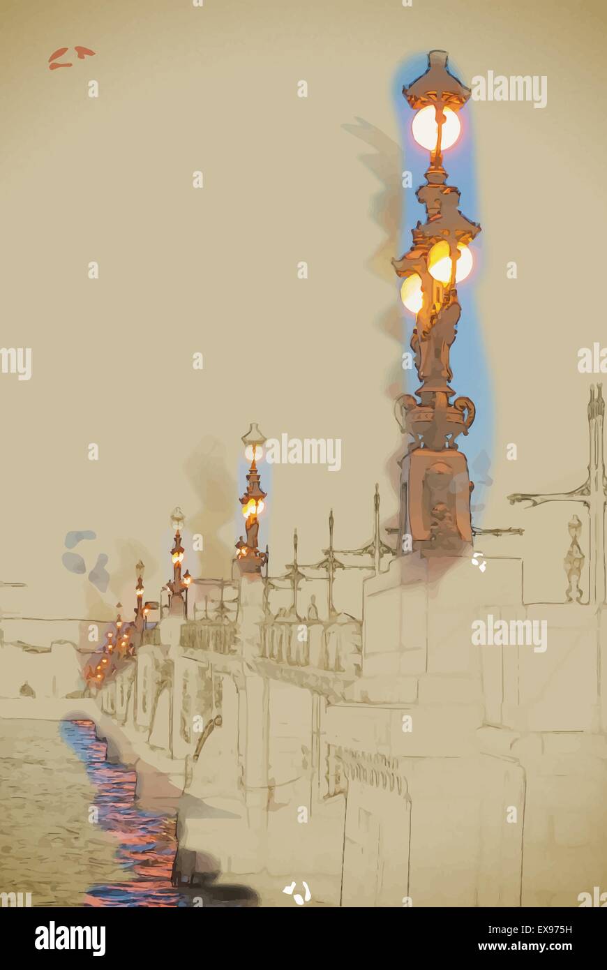 Ships bridge Stock Vector Images - Alamy