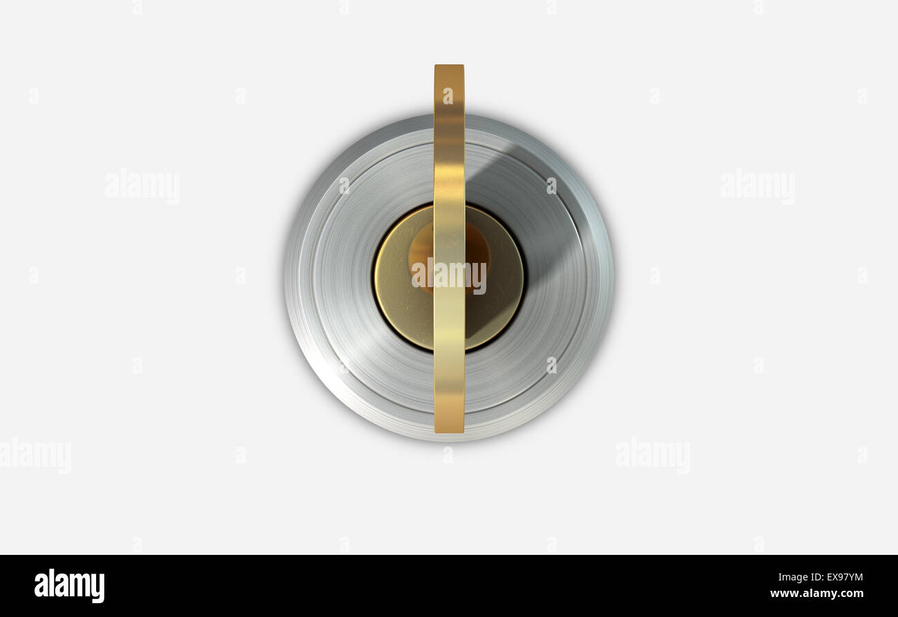 Brass deadbolt hi-res stock photography and images - Alamy