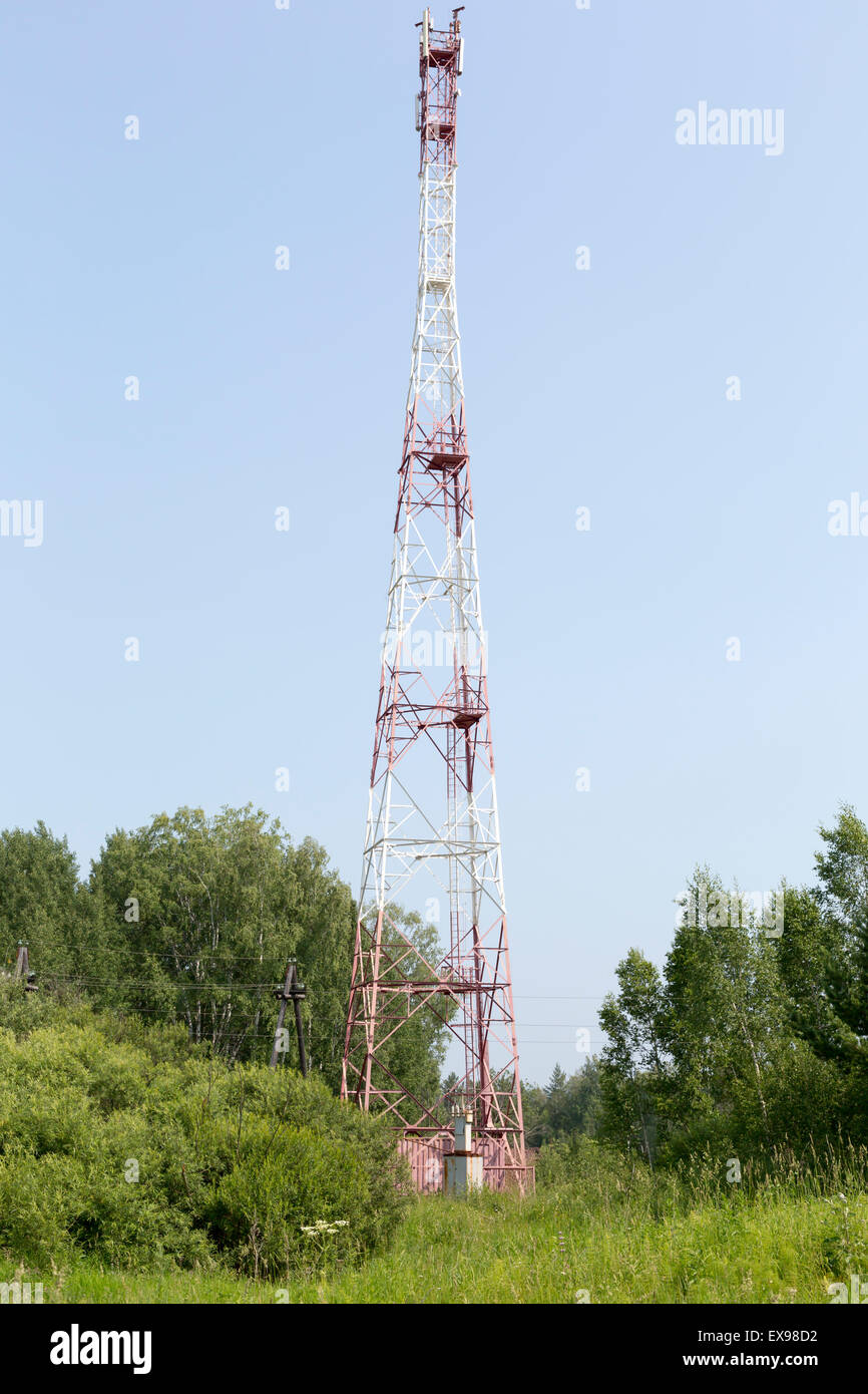 Telecom tower telecommunication pylon hi-res stock photography and ...