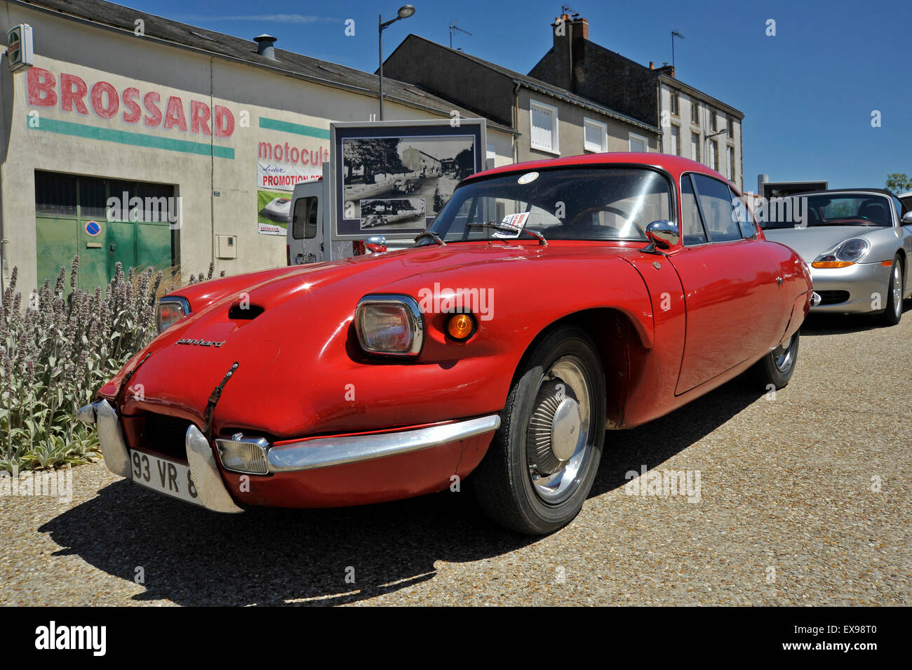 Panhard classic French car Stock Photo - Alamy