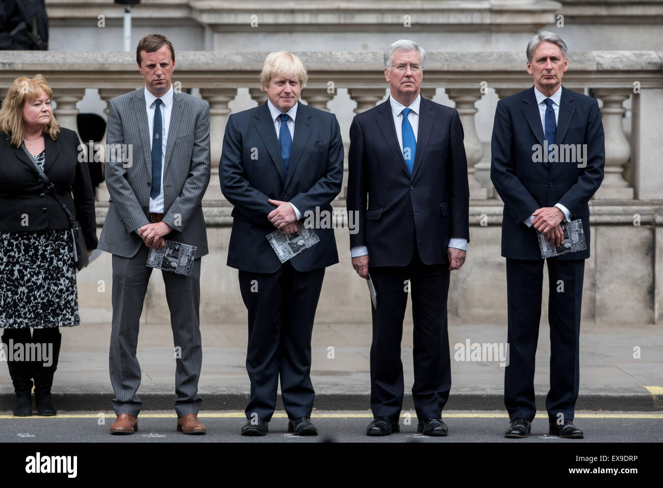 VE Day 70th Anniversary service at the Cenotaph. Featuring: Boris ...