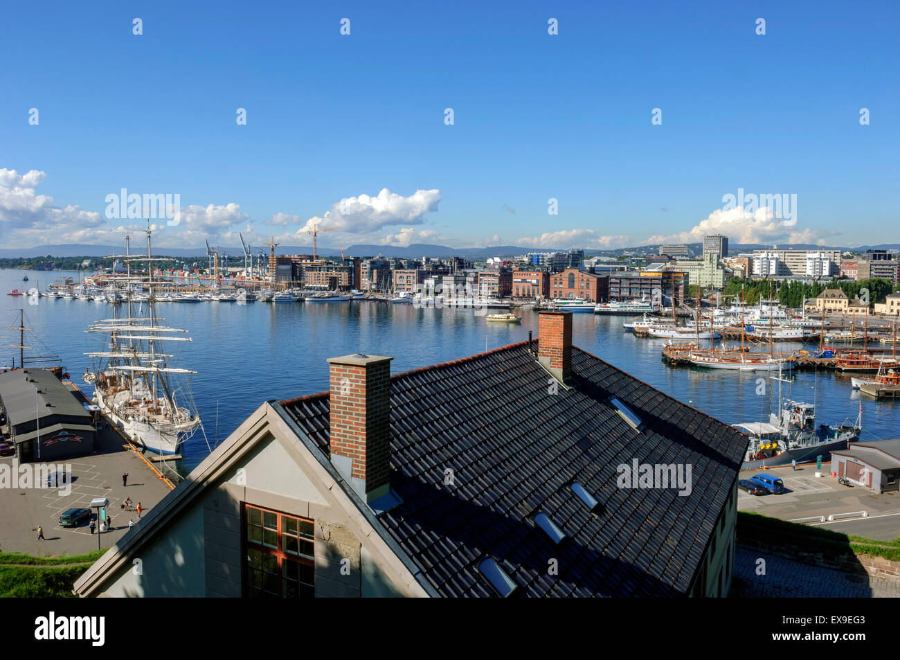 Oslo harbour Norway Stock Photo - Alamy