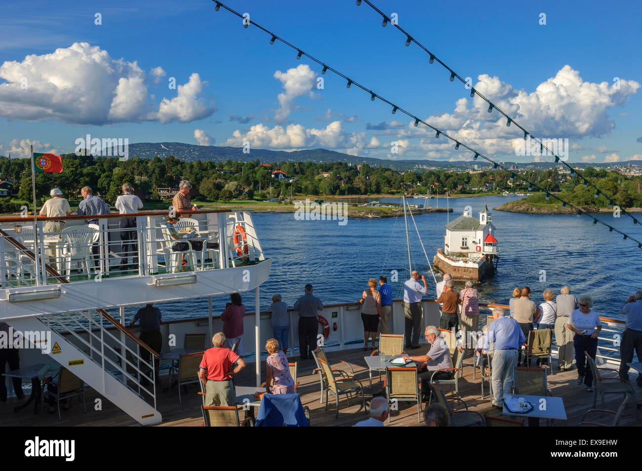 Cruise oslo harbor hi-res stock photography and images - Alamy