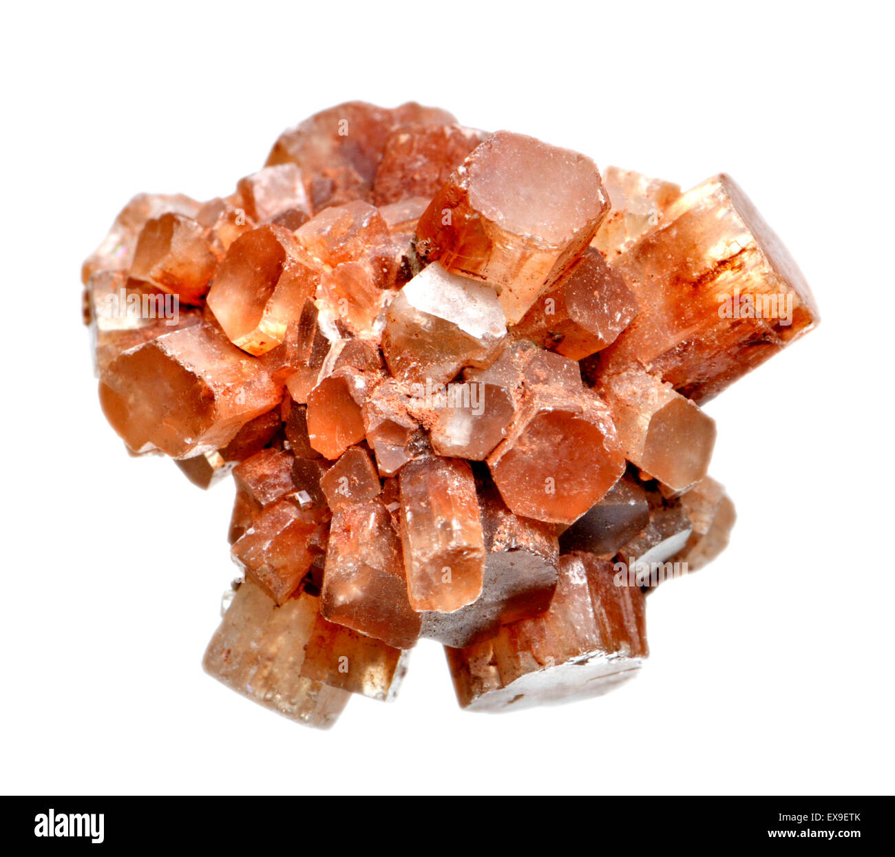 Aragonite "Sputnik" crystals Stock Photo - Alamy