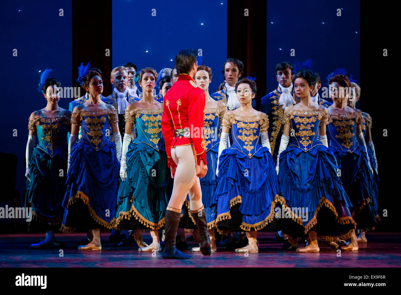 London 8th July 2015 - Dutch National Ballet presents Cinderella at ...