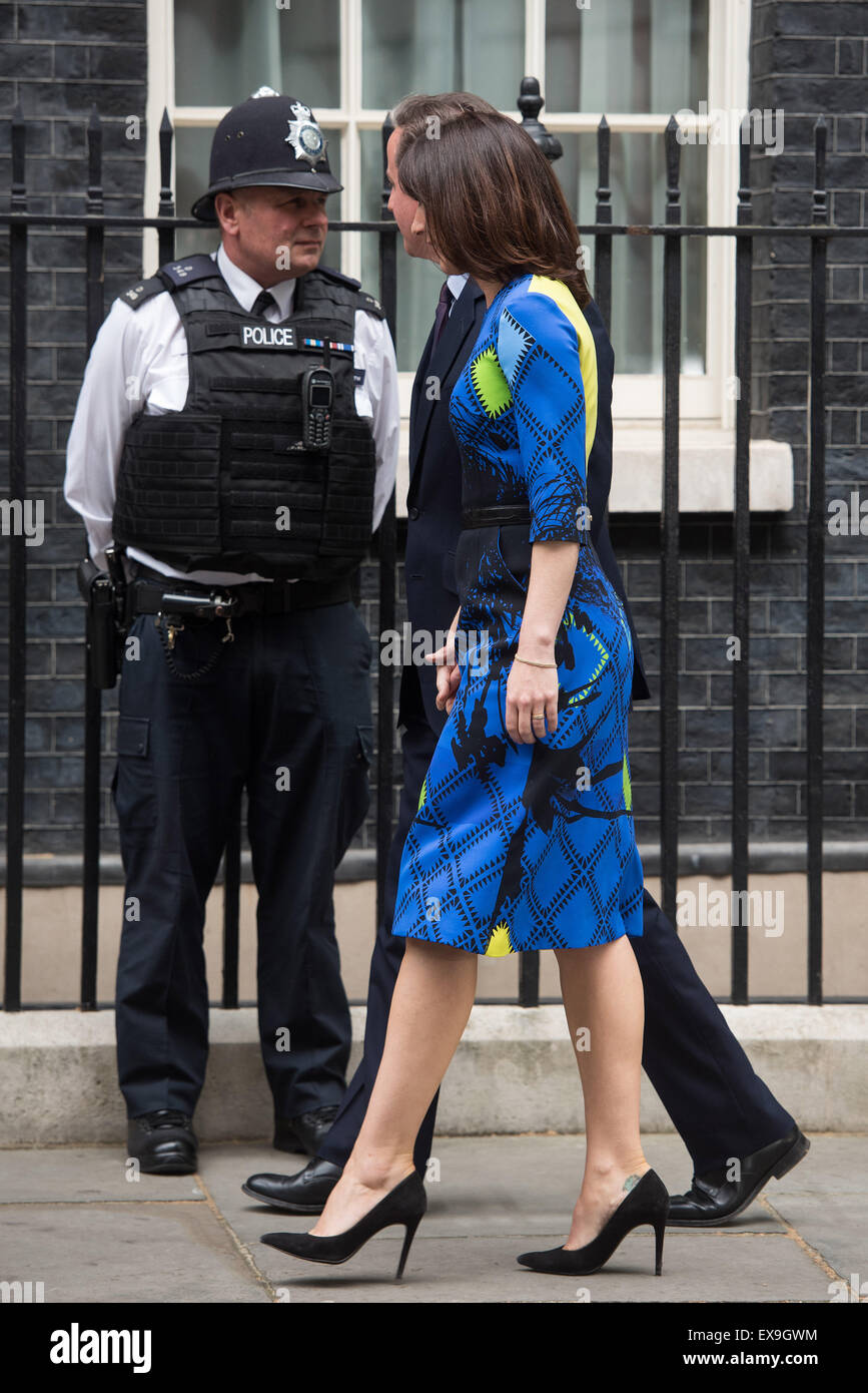 Prime Minister David Cameron returns to Downing Street after the ...