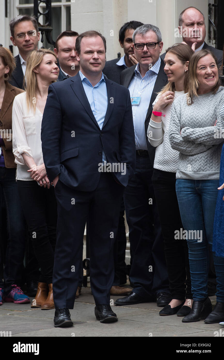 Prime Minister David Cameron returns to Downing Street after the ...