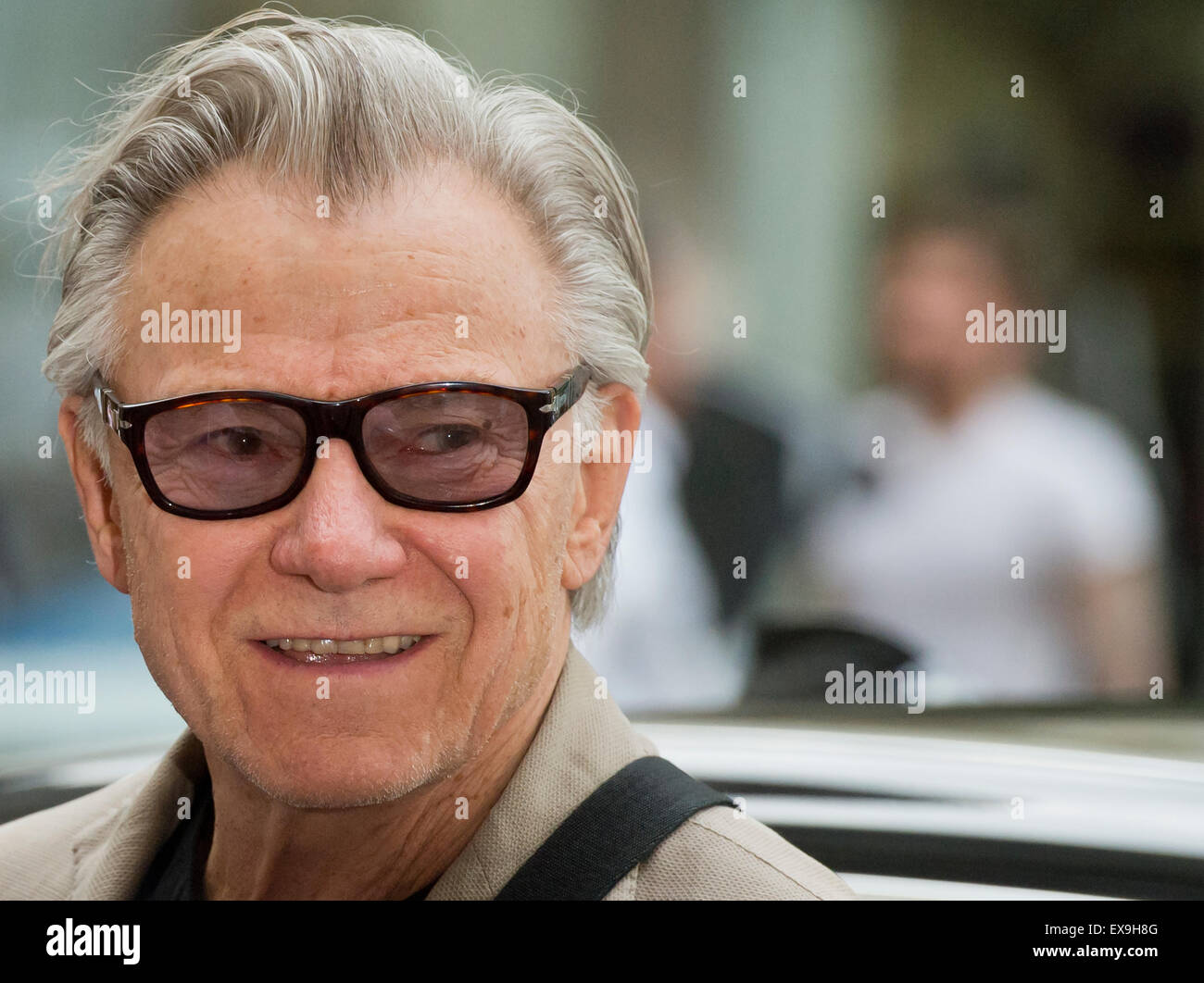 Karlovy Vary, Czech Republic. 9th July, 2015. U.S. actor Harvey Keitel ...