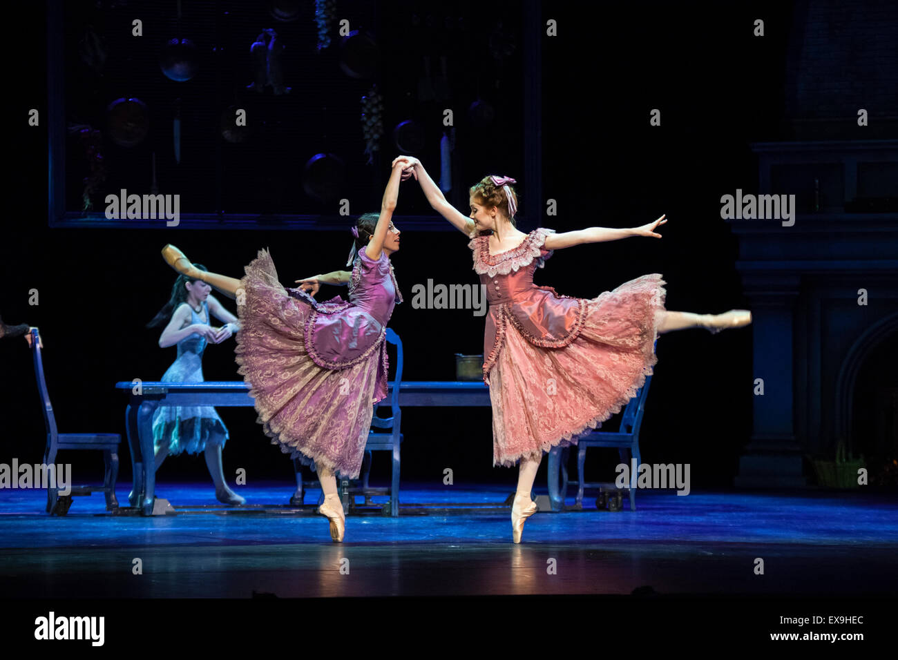 London 8th July 2015 - Dutch National Ballet presents Cinderella at ...