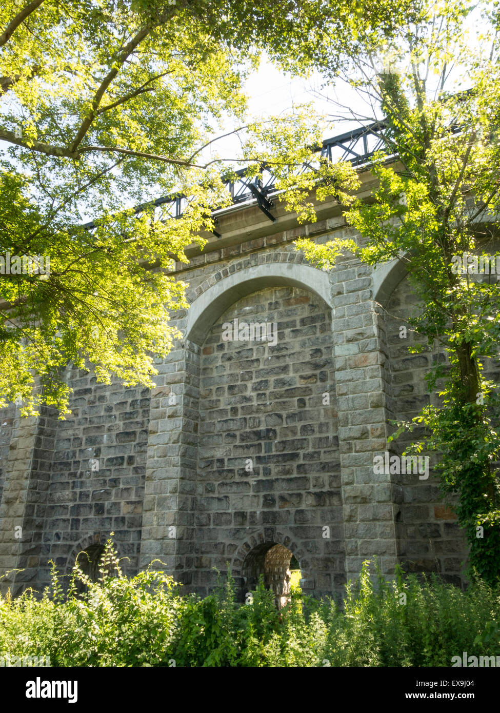 Canton Viaduct Train Tressle, Canton, MA, USA Stock Photo - Alamy