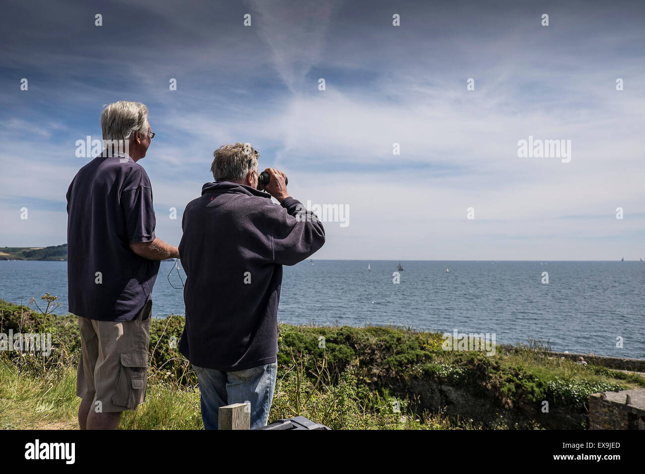 Watching the sailboats hi-res stock photography and images - Alamy