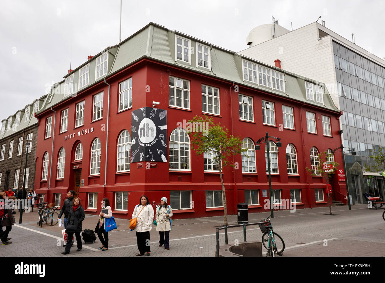 reykjavik post office islandspostur and hitt husid centre for young ...
