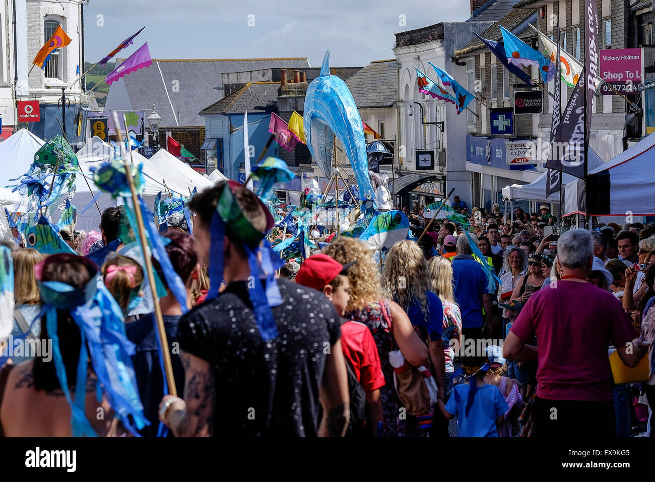 Children and adults participate in colourful parades on Mazey Day, part ...