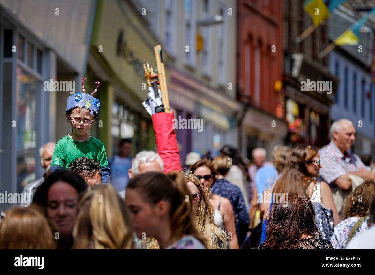 Children and adults participate in colourful parades on Mazey Day, part ...
