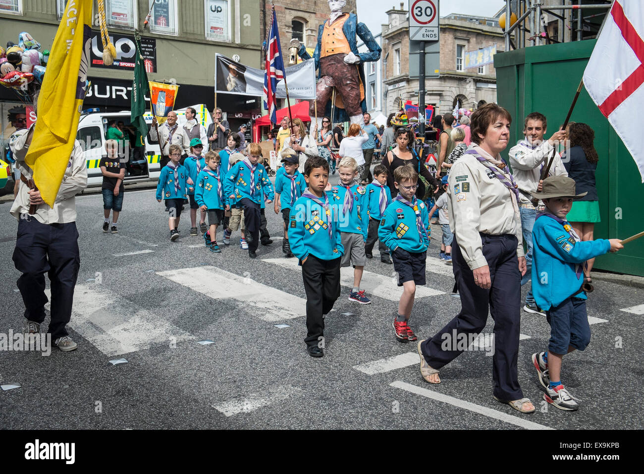 Scouts festival hi-res stock photography and images - Alamy
