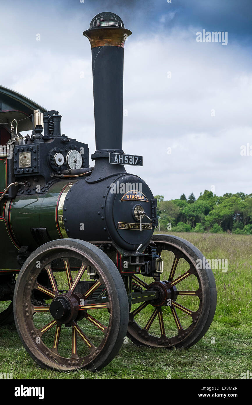 ‘Clinker’ a steam engine Stock Photo - Alamy