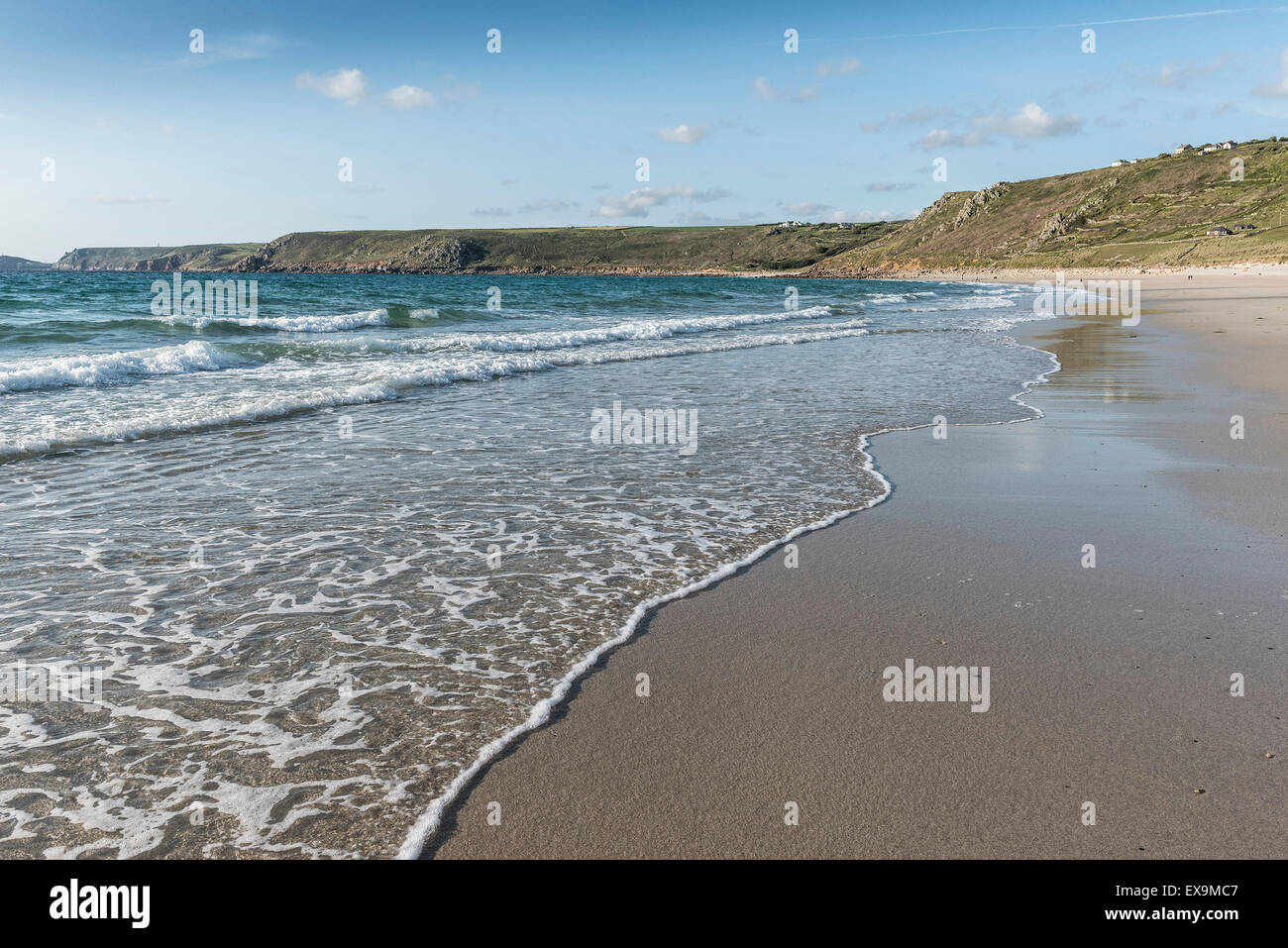 Sennen Beach in Cornwall Stock Photo - Alamy